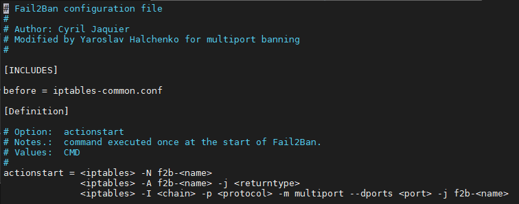 Configure Fail2Ban for a Docker Container – seifer.guru